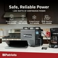 Patriot Power Generator - Fume-FREE, Silent & Safe Lithium-Iron ...