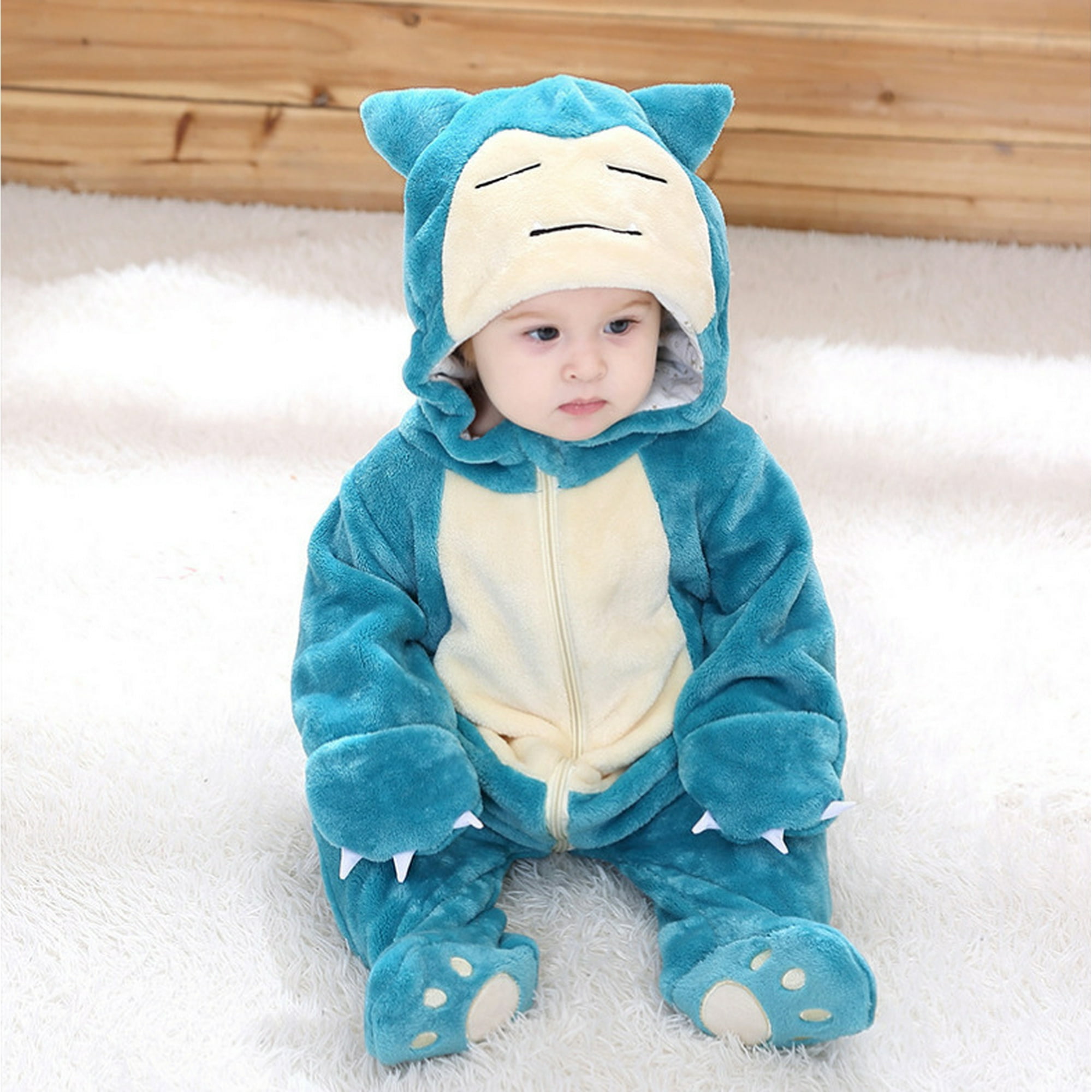 Click here for Unbranded Pikachu Long Romper Baby Cartoon Onesie... prices