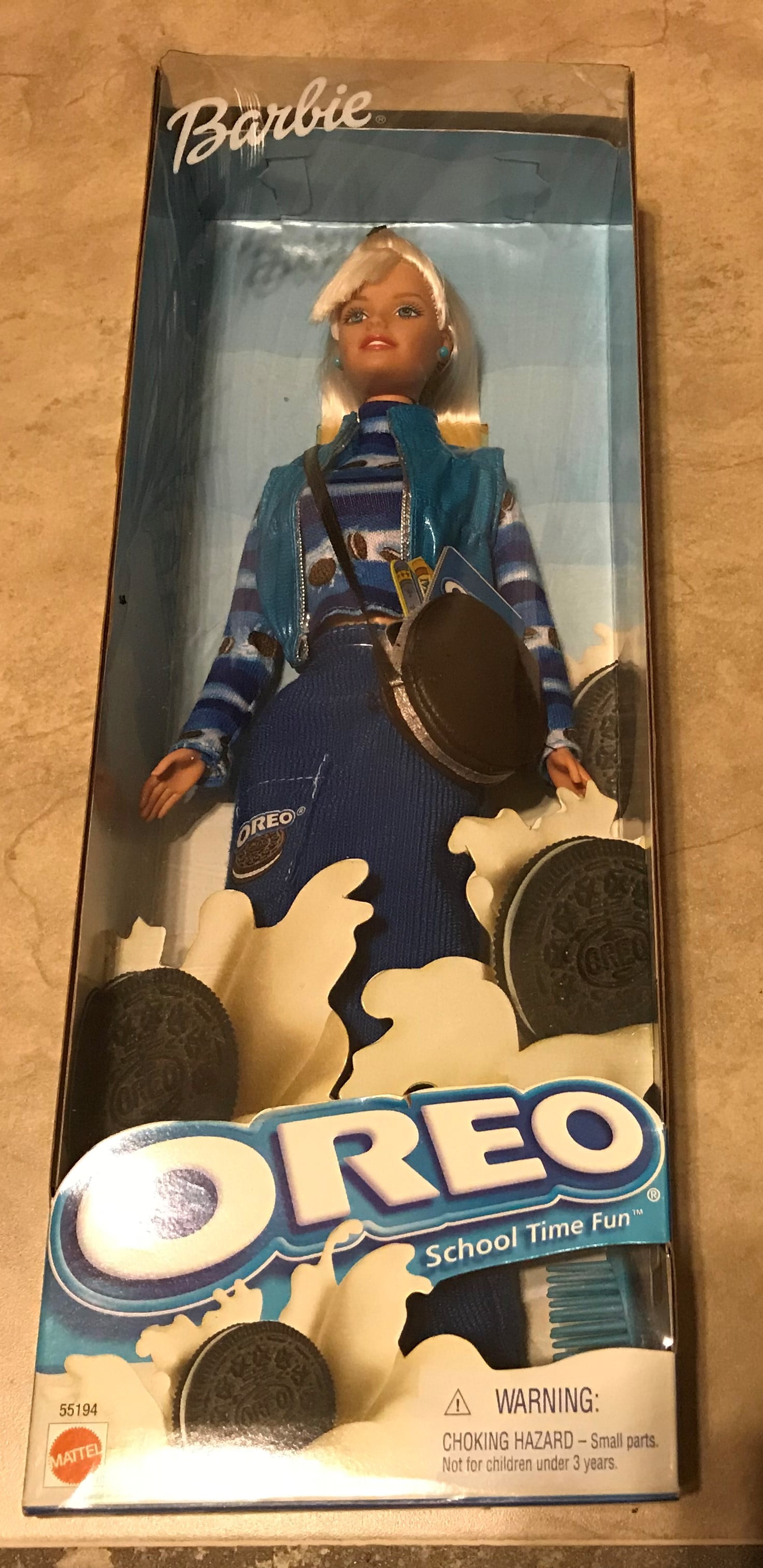 Oreo Cookie School Time Fun Barbie Doll NEW factory sealed - Walmart.com