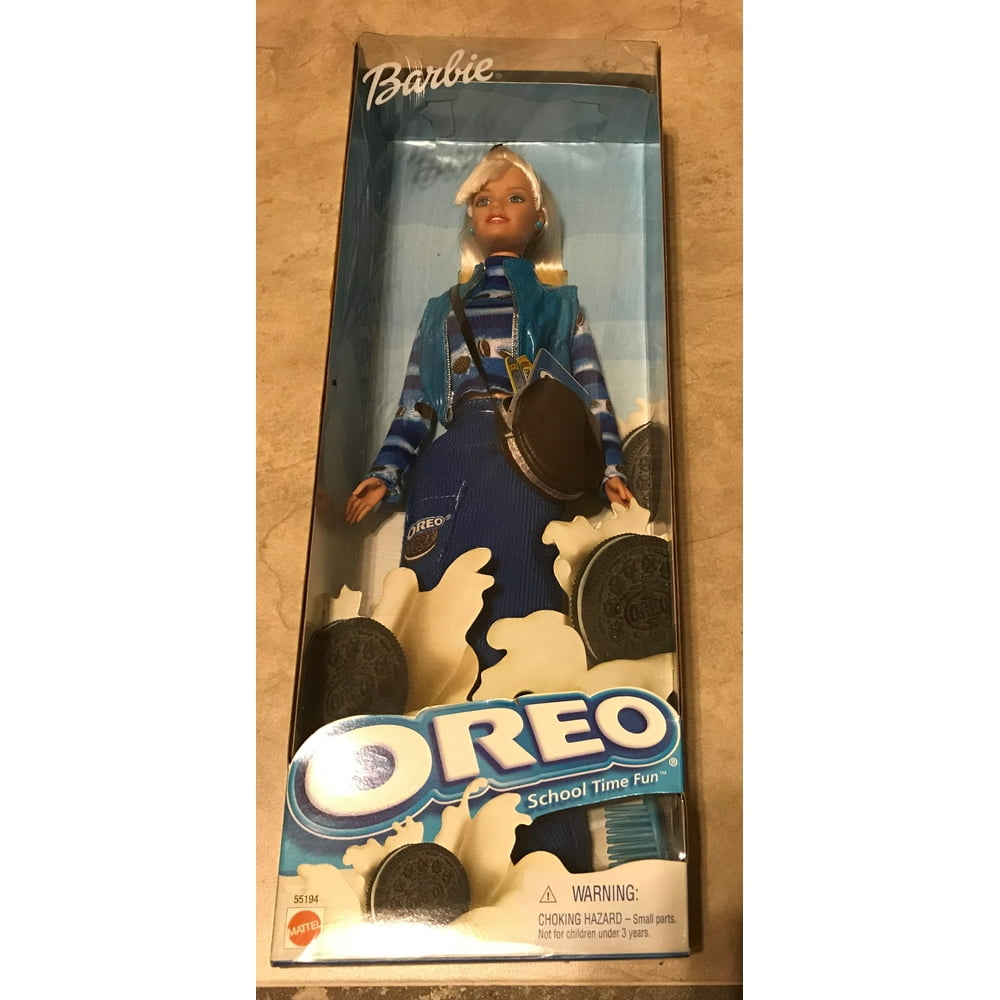 Oreo Cookie School Time Fun Barbie Doll NEW factory sealed - Walmart ...