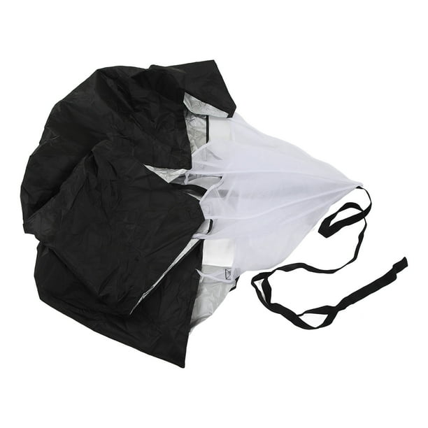 Running Speed Training Parachute, Foldable Running Sprint Chute Black ...