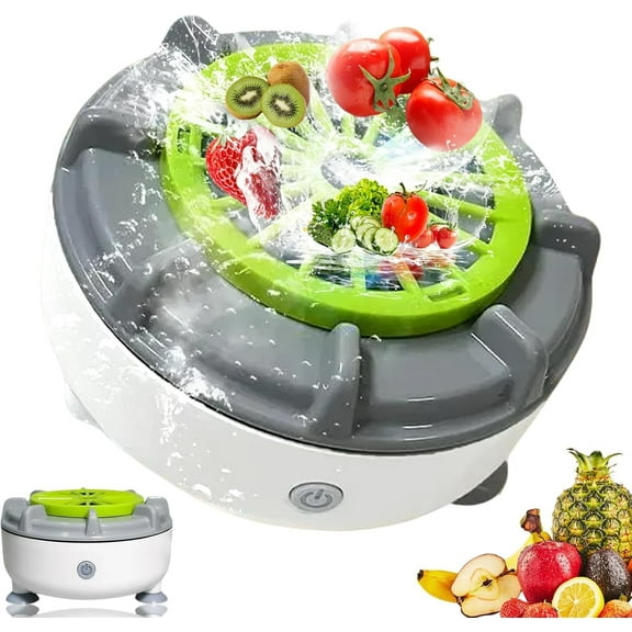 AquaPure Vegetable Cleaner: Waterproof Fruit and Vegetable Washer and ...