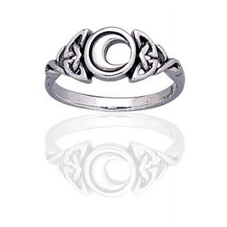 Celtic Knot Crescent Moon