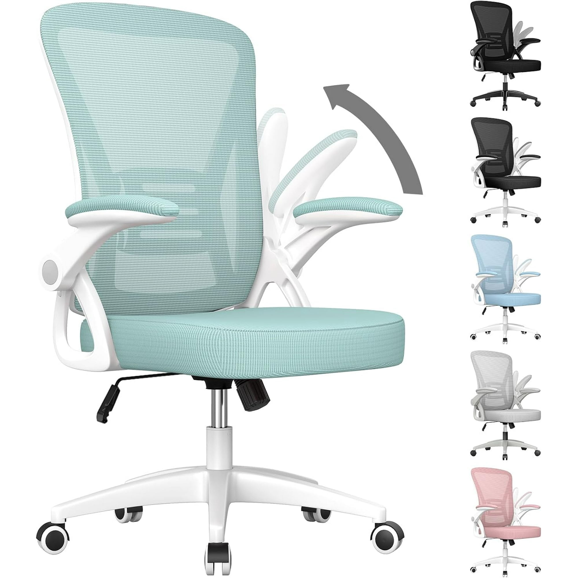 Click here for Unbranded Office Chair ergonomic Desk Chair With A... prices