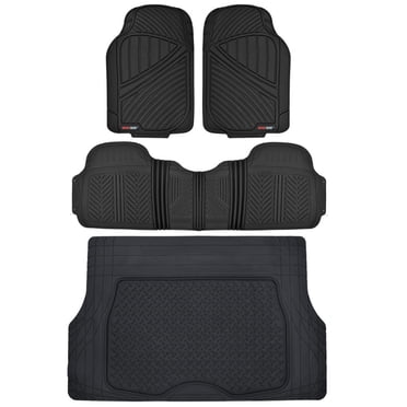 BDK All Weather Solid Rubber Trimmable Front and Rear 3-Piece Universal ...