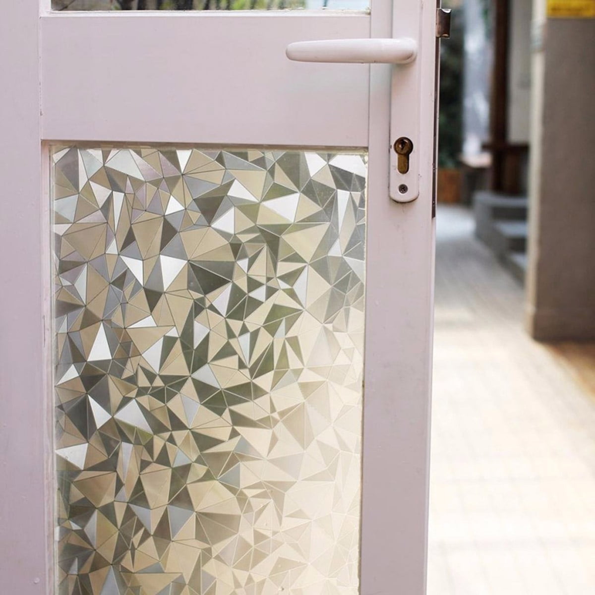 17.8x78.8"/17x40" Removable Glass Films Translucent Waterproof Static ...