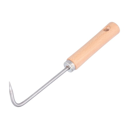 Root Hook, Lightweight Root Pick Rake With Wooden Handle For Garden ...