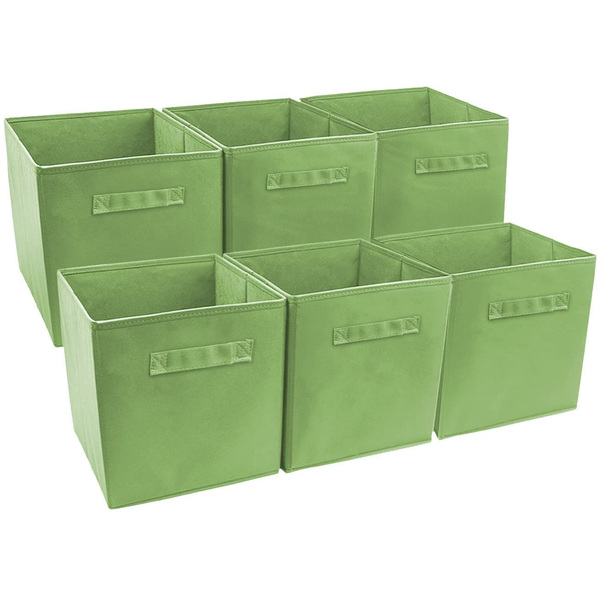 Click here for Sorbus Foldable Storage Cube Basket Bin (6pk) Gree... prices