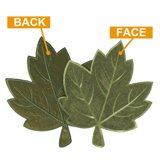 OVZME Embroidered Harvest Maple Leaf Placemats Set of 4 , Thanksgiving ...