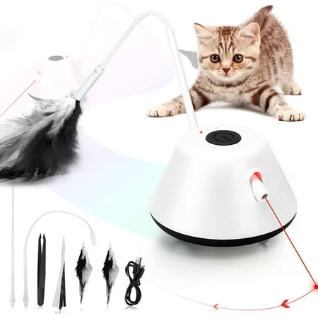 Cat Toy Interactive Cat Toys for Indoor Cats Exercise Automated Cat ...