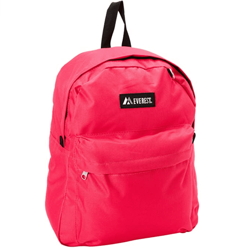 Everest Basic Backpack, Pink - Walmart.com