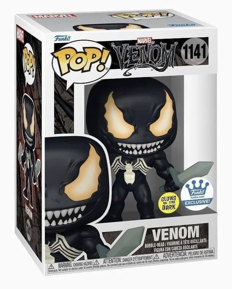 Bobblehead de vinilo Funko Marvel Venom con Mjolnir y Sword Pop 1141 ...