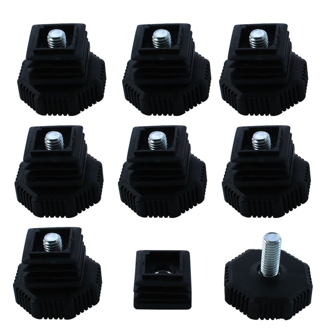 Click here for Unique Bargains Leveling Feet 25 X 25mm Square Tub... prices