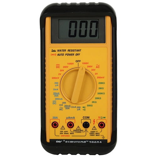 BK Precision 2860A 1500V Handheld Ruggedized Digital Multimeter ...
