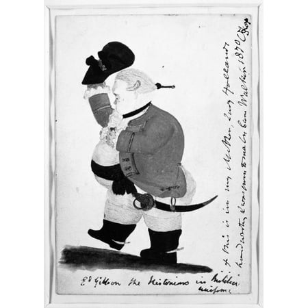 Edward Gibbon (1737-1794). /Nenglish Historian. Watercolor By Unknown ...