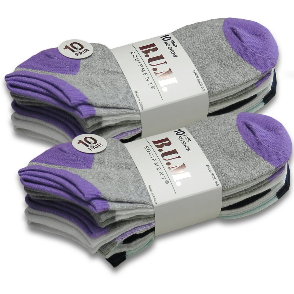 BUM Equipment - B.U.M. Women's Fashion No Show/Low cut Fun Socks 20 ...