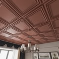 Art3d 12-Pack PVC Drop Ceiling Tiles Glue up Ceiling Tiles,24"x24 ...