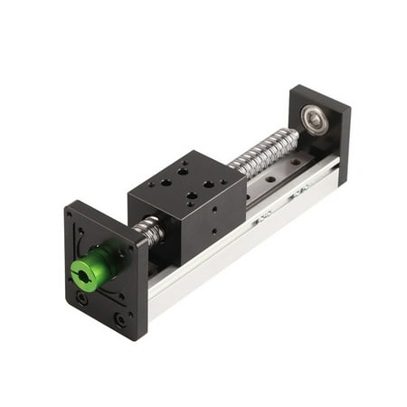 Linear Guide Rail Slide Ball Screw Motion Table 100mm Effective Stroke ...