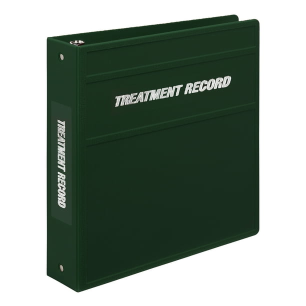Carstens 2-Inch Heavy Duty 3-Ring Binder for Treatment Administration ...