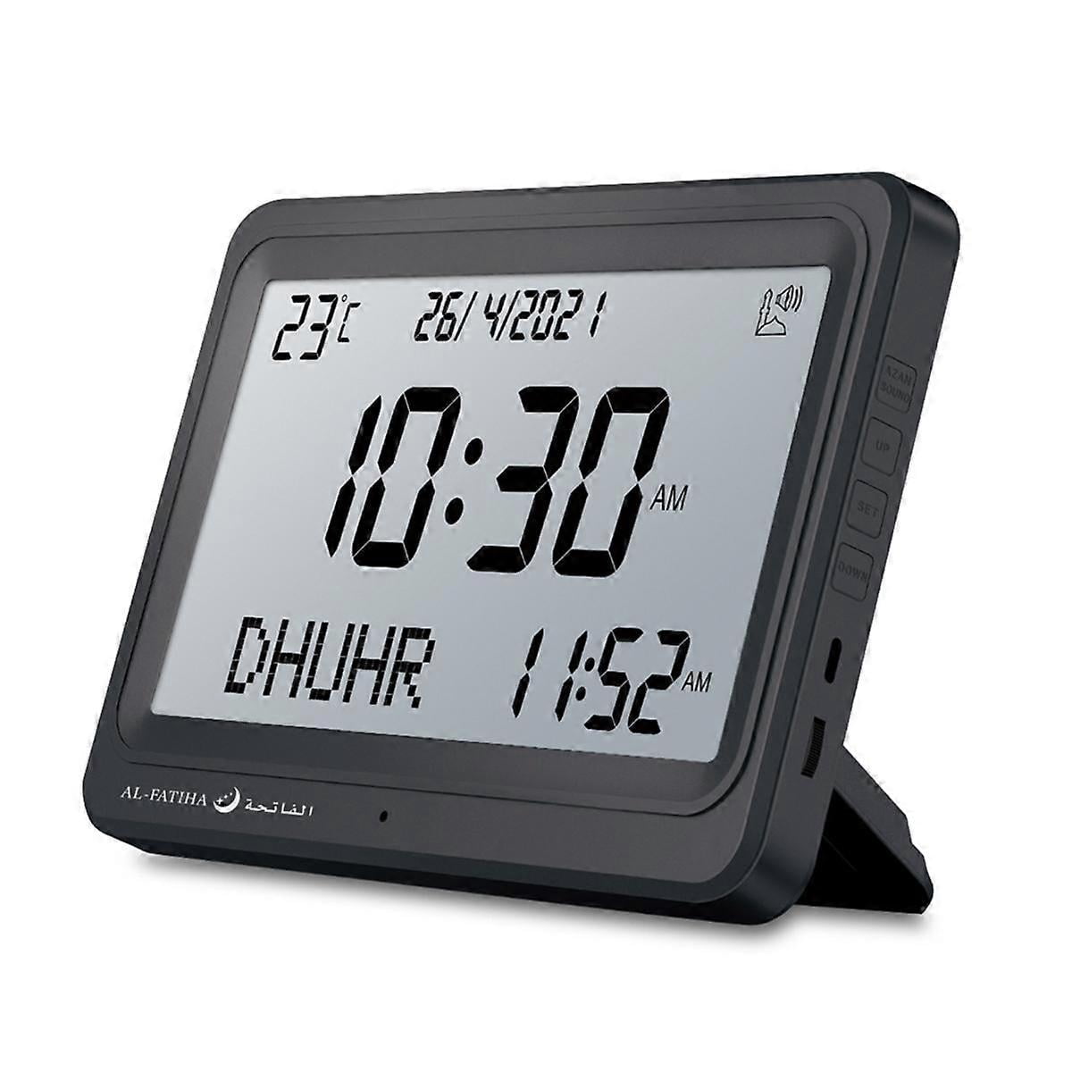 Azan Clock Automatic Worldwide Digital 8 Azan Prayer Sounds Islamic ...