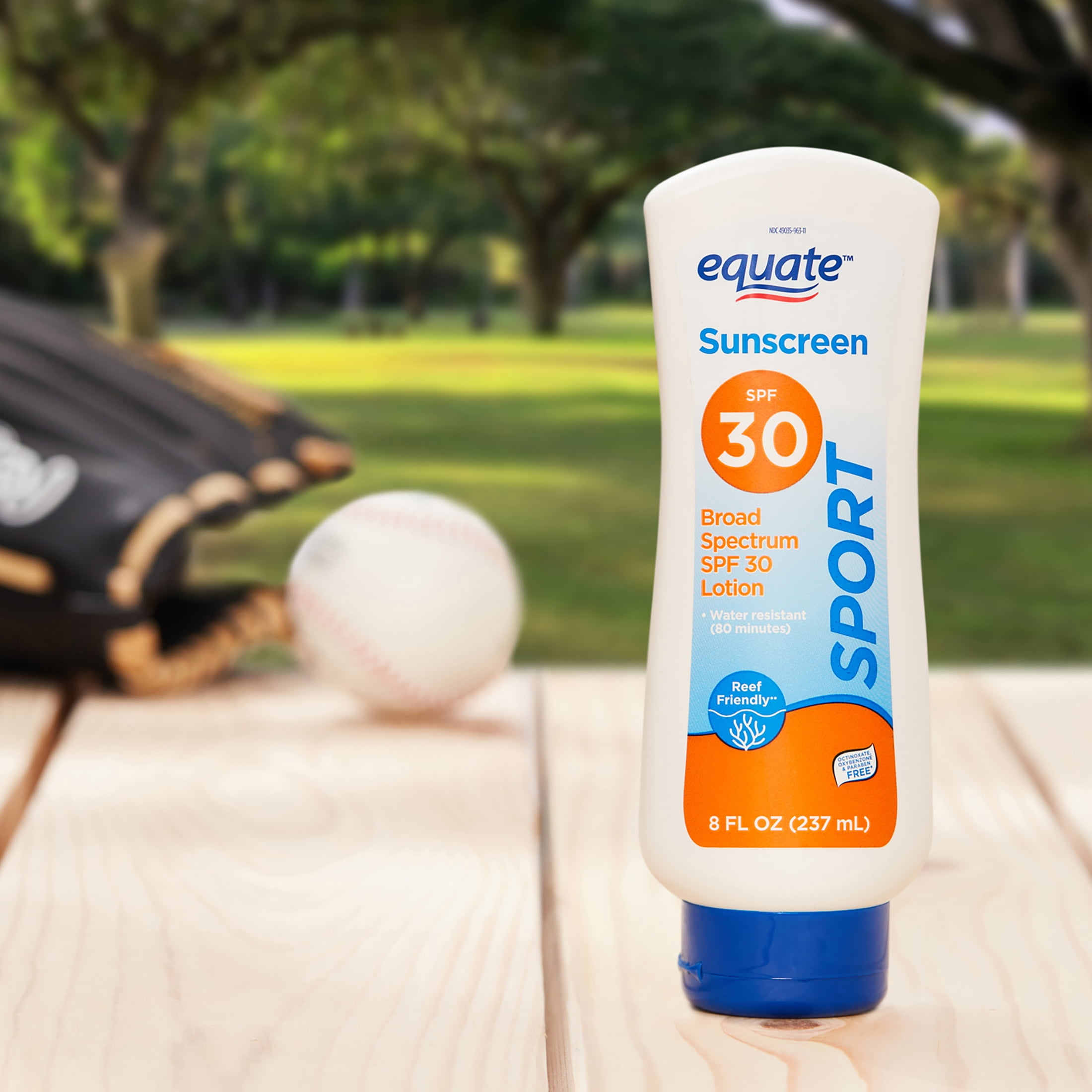 Equate Sport Sunscreen Lotion, SPF 30, 8 fl oz