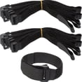 36Pcs Reusable Adjustable Hook and Loop Cable Straps with Buckles ...