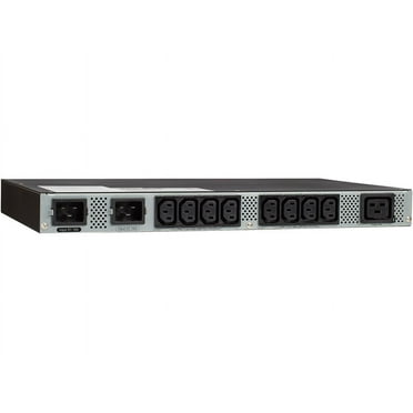 Eaton ATS rack PDU, 1U, (2) 5-15P input, 1.44 kW max, 120V, 12A, 10 ft ...