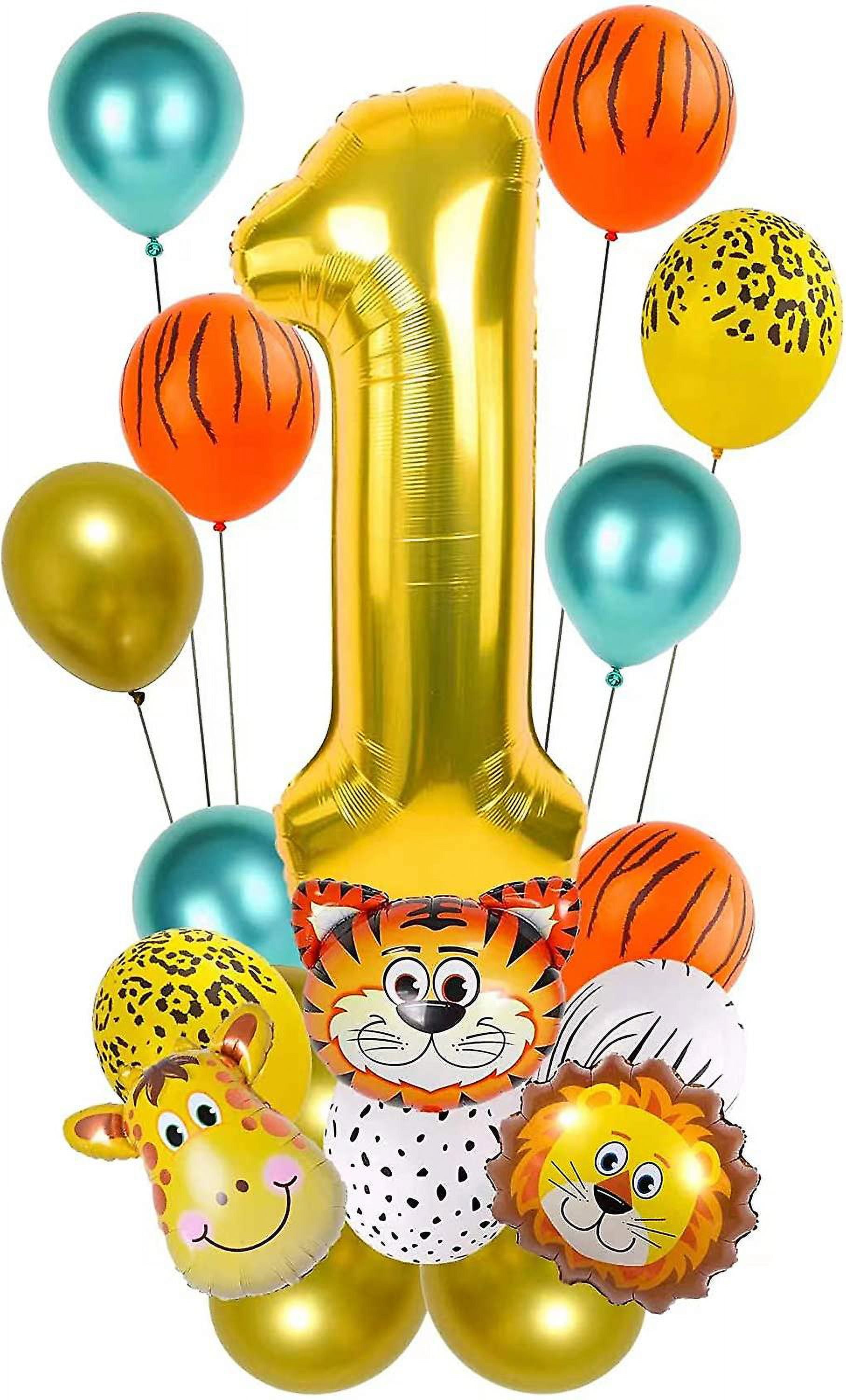 Adorno Y Decoración Número 1, Juegos De Globos De Animales De Safari En ...