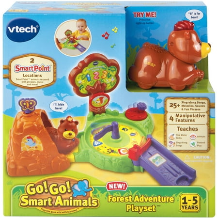 VTech Go! Go! Smart Animals Forest Adventure Play Set - Walmart.com