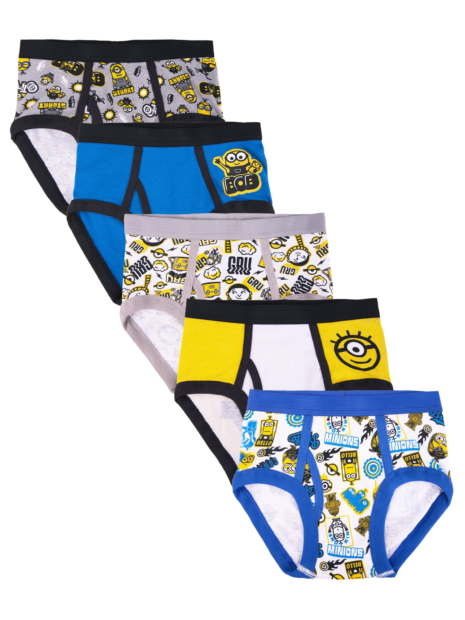 Minions Ap Character 5 Pack Briefs - Walmart.com