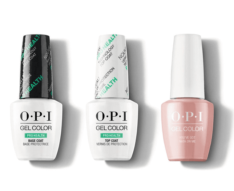 OPI Nail Gel Polish GelColor .5oz/15mL 3 CT Combo - Base, Top & Youve ...