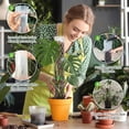 6 Pcs Monstera Moss Pole,Plastic Moss Poles for Climbing Plants Work ...