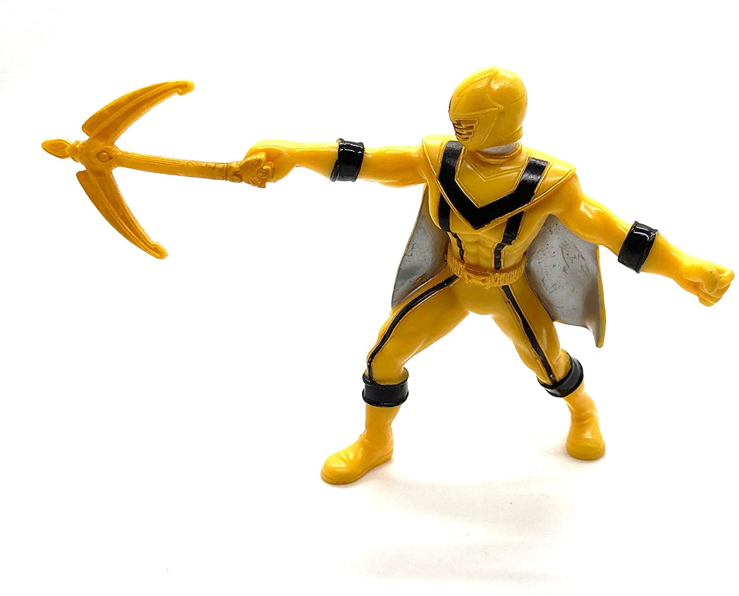 2005 Power Rangers Mystic Force Chip Yellow Ranger 3.25" PVC Action ...