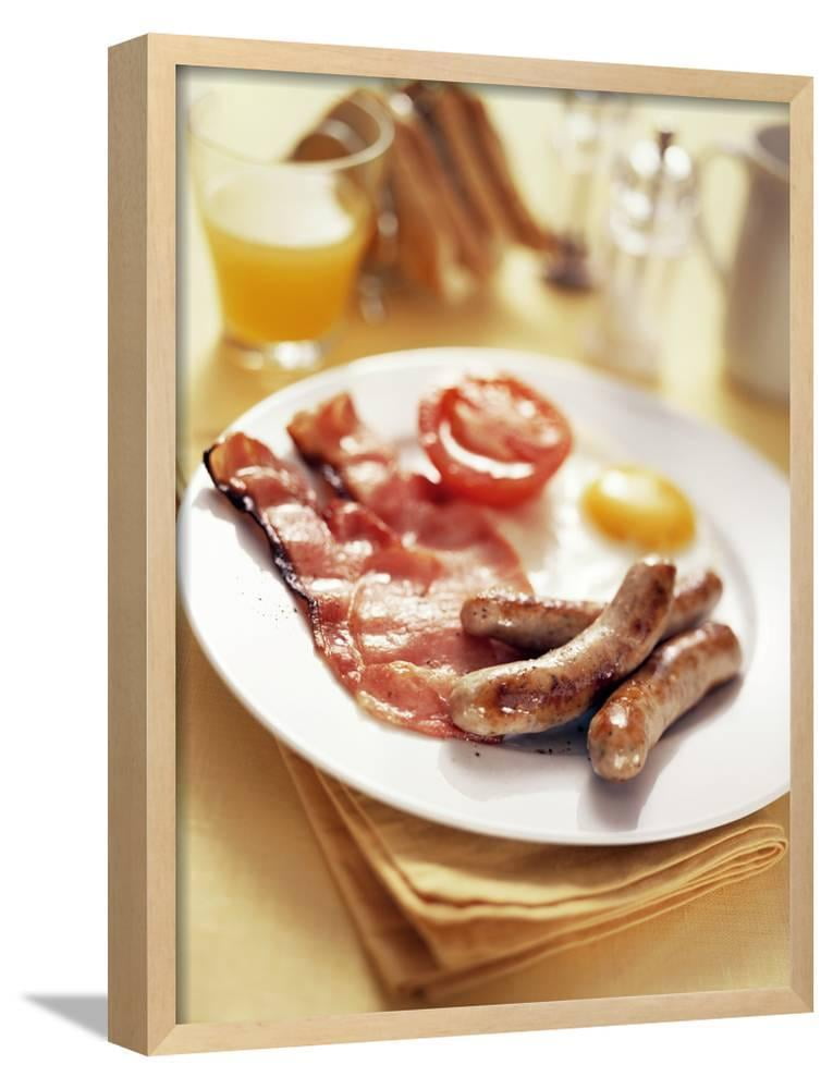 Fried Breakfast, Framed Art Print Wall Art by David Munns Sold by Art ...