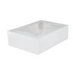 SCT Tuck-Top Bakery Boxes 19w x 14d x 4h White 50/Carton 1029 - Walmart.com