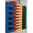 Box Partners Plastic Stack And Hang Bin Boxes 14 3 4 X 5 1 2 X 5 Blue
