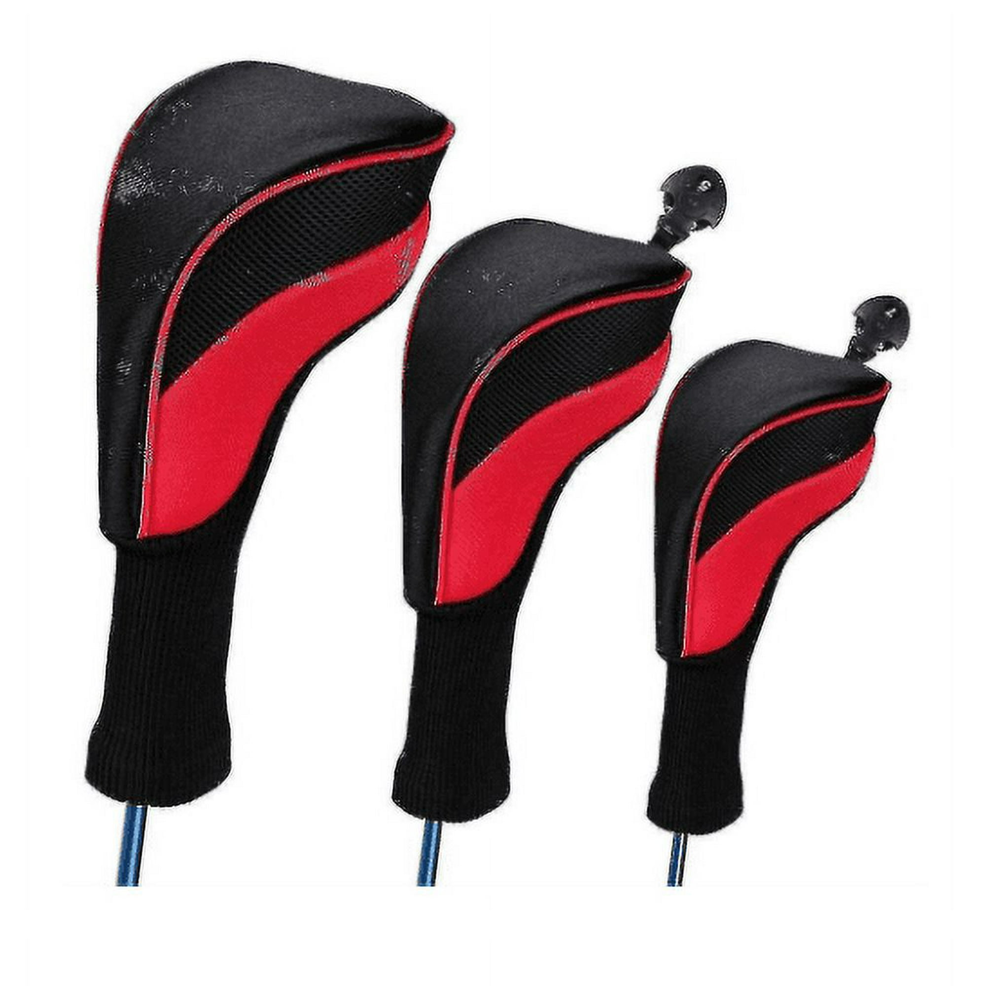 Click here for Mfg2020 Red 3pcs Golf Club Head Covers For Fairway... prices