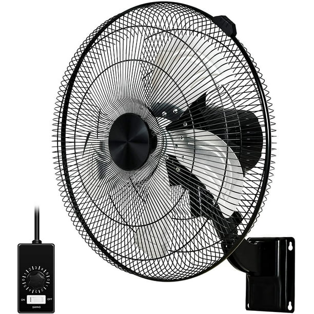 18 Inch Household Commercial Wall Mount Fan, 90 Degree Horizontal ...