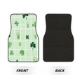 Car Foot Mat 4 Pcs Set Crystal Velvet Non Slip Bottom Quick Install ...