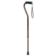 Hugo QuadPod Offset Cane with Ultra Stable Cane Tip, Ebony - Walmart.com