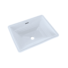 TOTO® 21-1/4" x 14-3/8" Large Rectangular Undermount Bathroom Sink with ...