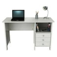 Inval Laura Collection Computer Desk, Washed Oak - Walmart.com