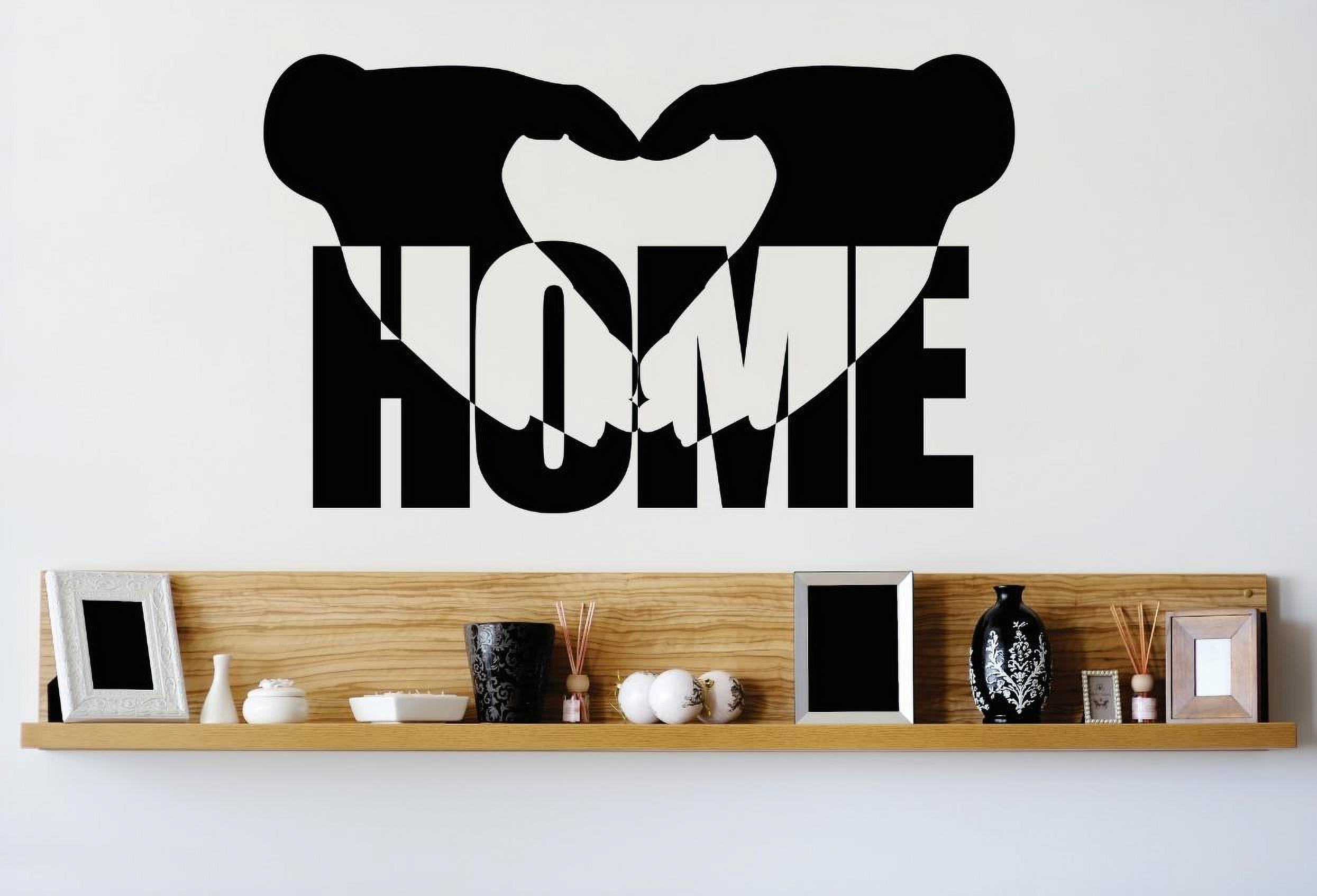 Vinyl Wall Decal Sticker : Home Sign Image Quote Picture Art Peel ...