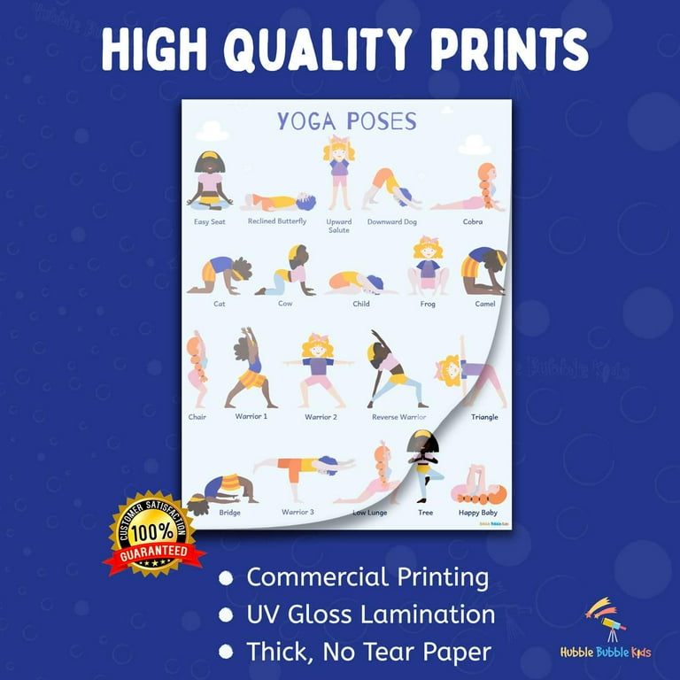 Kids Yoga Poster