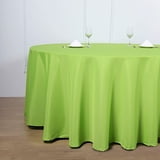BalsaCircle 10 Pieces 120" Apple Green Round Polyester Tablecloths ...