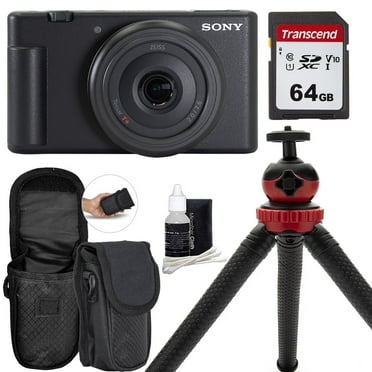Sony ZV-1F Vlogging Camera (Black) - ZV1F/B - Walmart.com