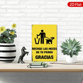 8x12 Inch Metal Wall Art, Vintage Yellow Public Service Dog Poop Pick ...