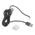 5V USB Charging Wire with Spring Clamp Connectors Cable for Electronic ...