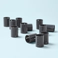 2026 New Grey Magnetic Hair Rollers 12 Pack, Heatless Vented Curlers ...