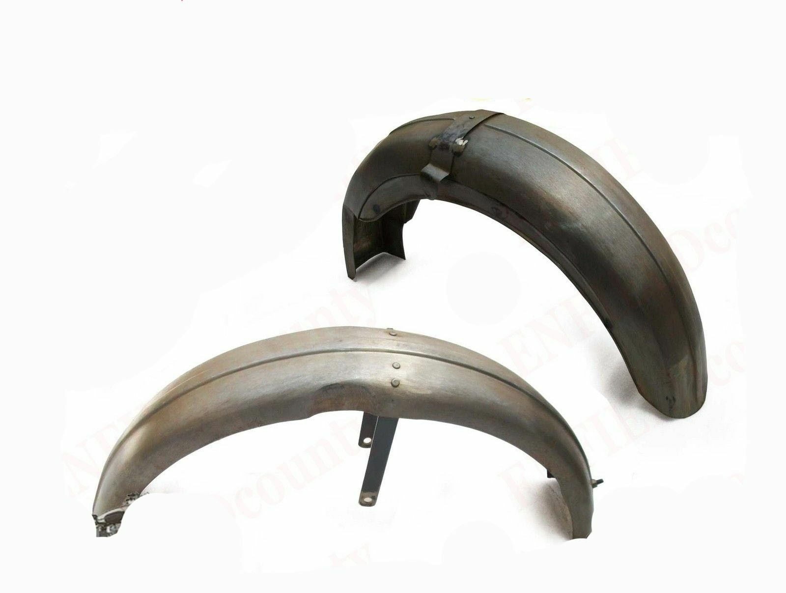 Fits Vintage Triumph 6T 650cc Thunderbird Front & Rear Mudguards Fender ...